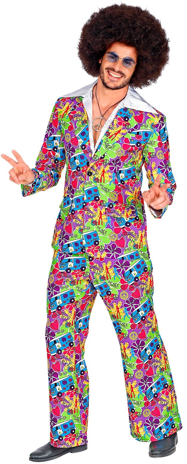 Flower power outfit | Feestkleding.nl
