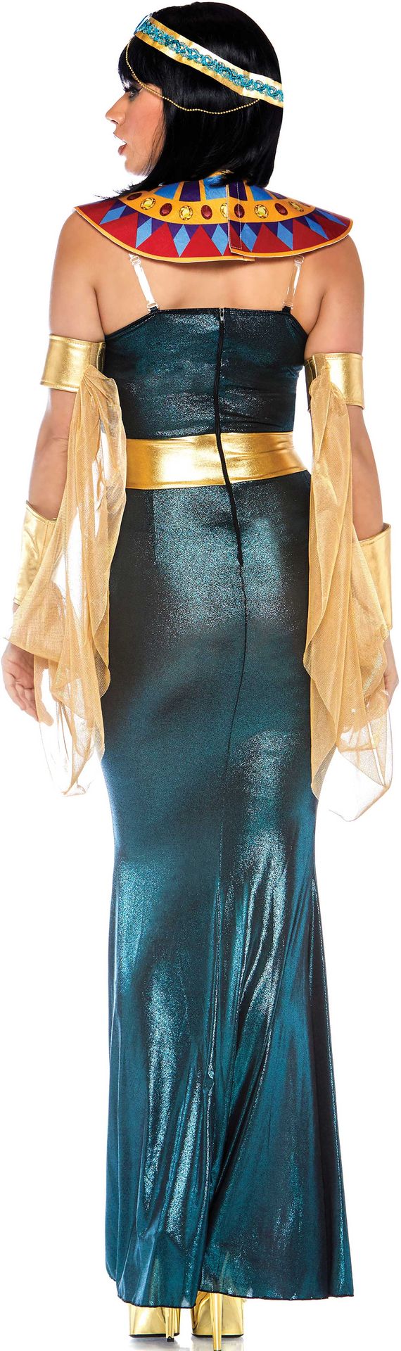 Cleopatra glitter jurk | Feestkleding.nl