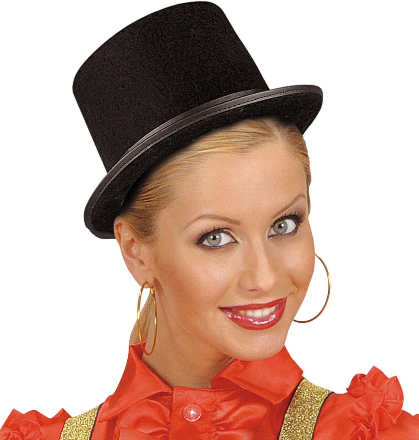 Zwarte hoge hoed | Feestkleding.nl