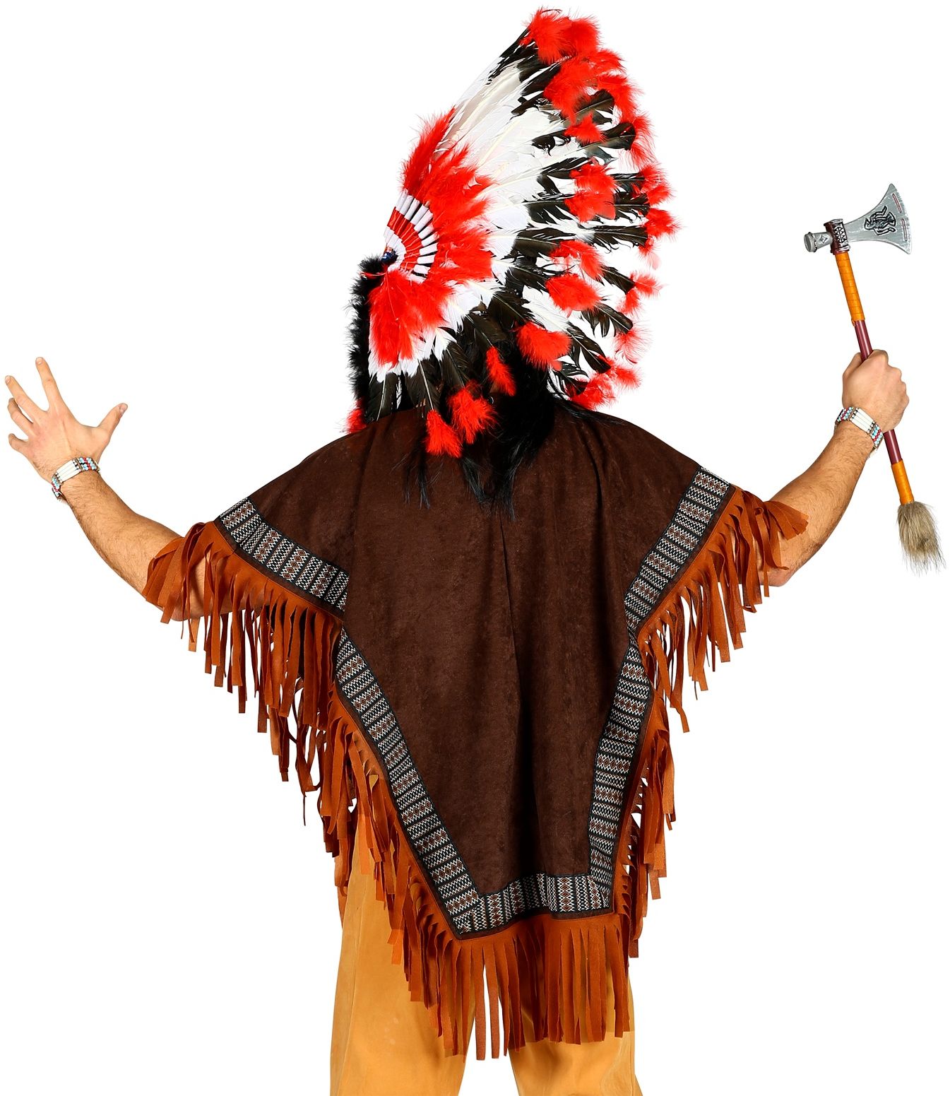 Indianen poncho | Feestkleding.nl