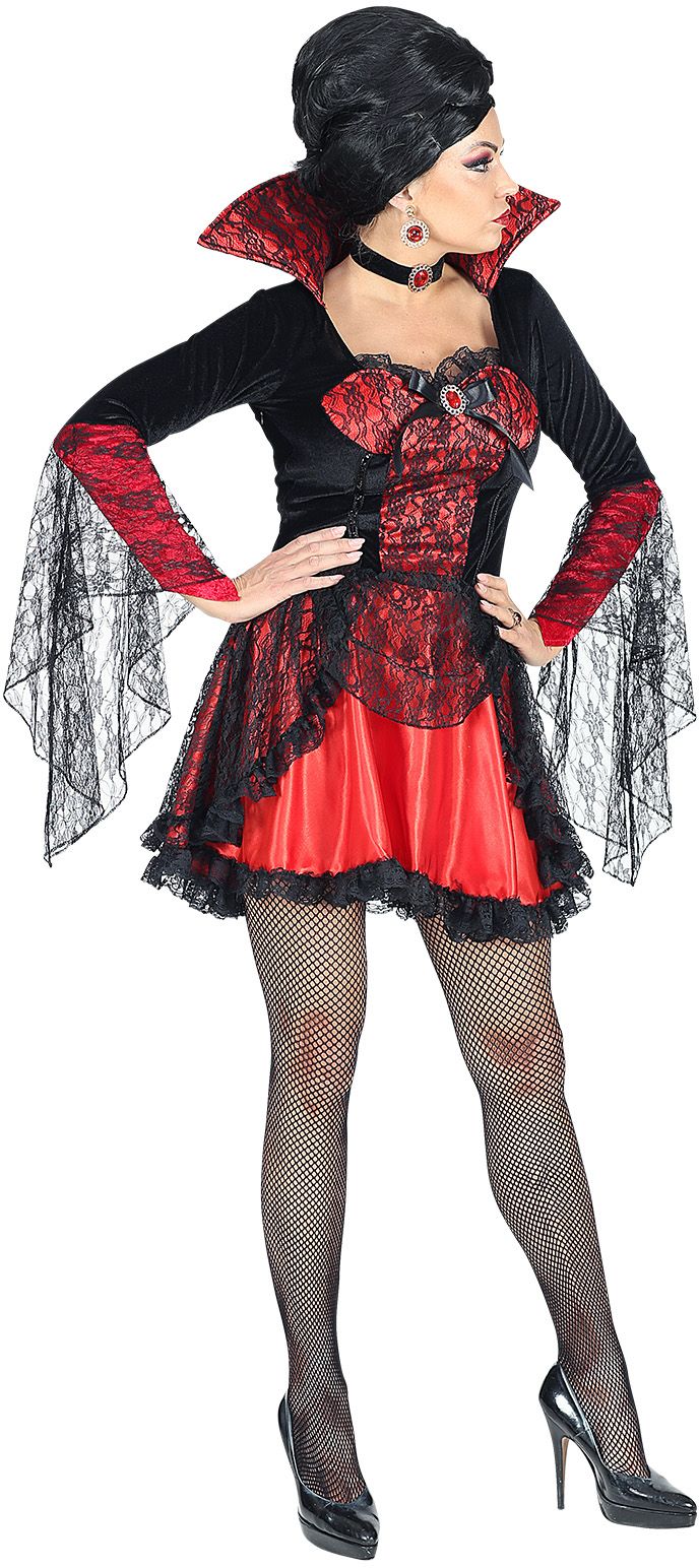 Vampier outfit dames | Feestkleding.nl